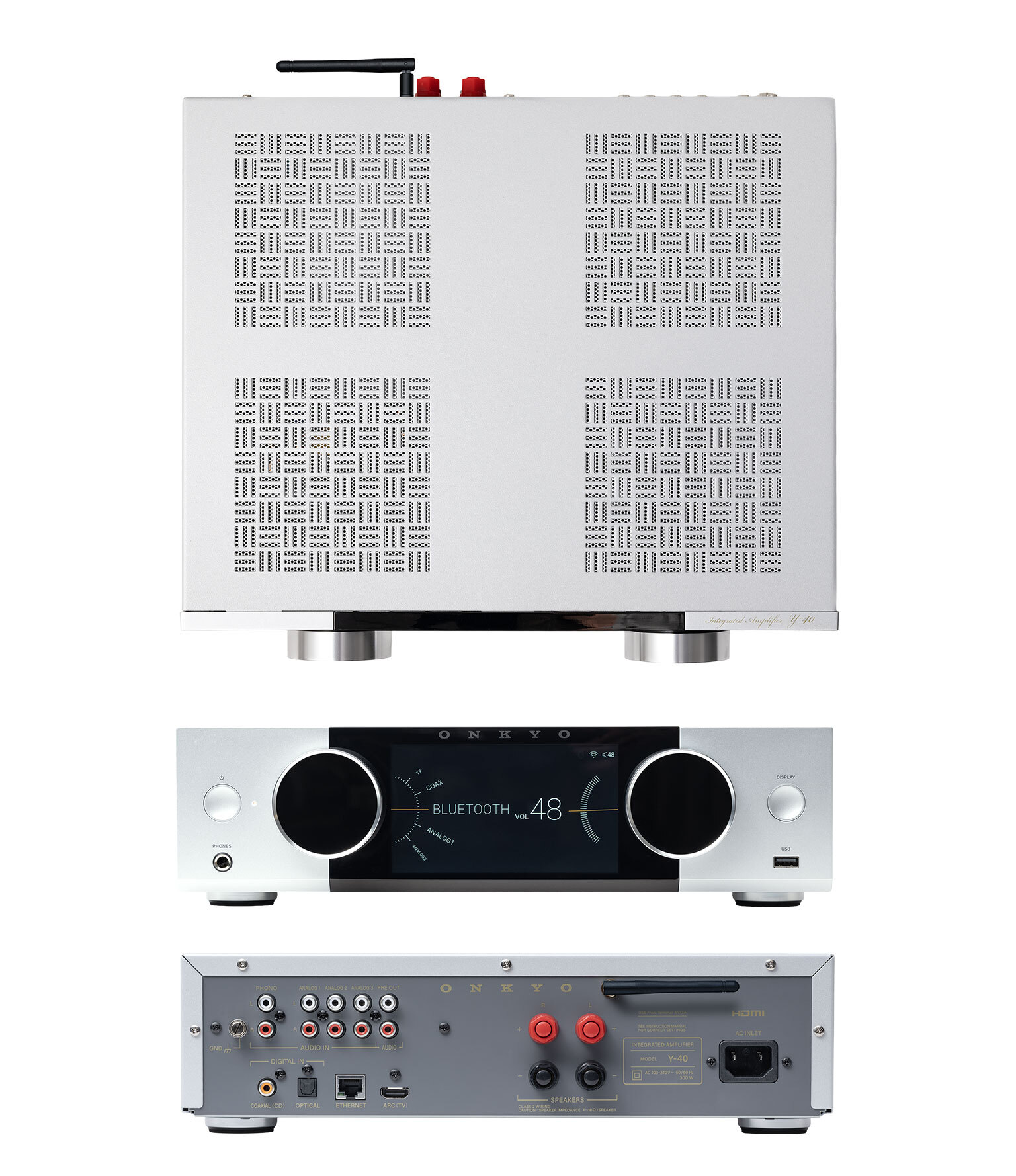 Muse Y-40 Network Streamer & Integrated Amplifier | Onkyo